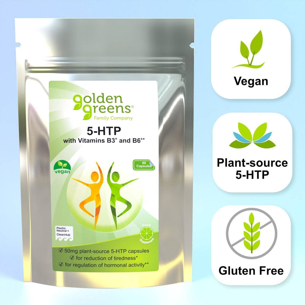 5-HTP Capsules - Golden Greens Organic Ltd
