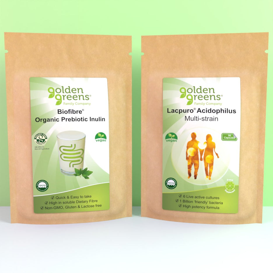 Organic Inulin Prebiotic Fibre: Natural Gut Health & Digestive Support ...