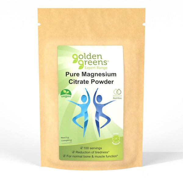 Pure Magnesium Citrate Powder - Golden Greens Organic Ltd